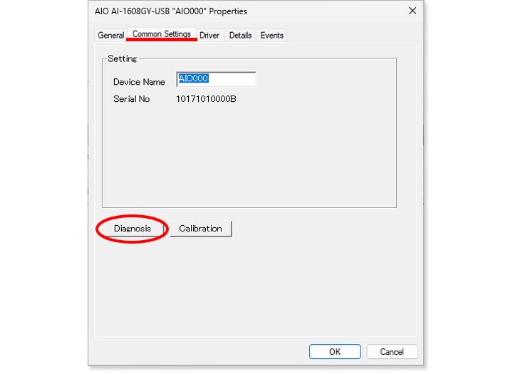 Using a Laptop as a Data Logger.Step 1 Device Setup | CONTEC